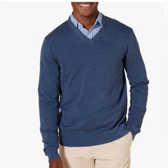 Amazon Essentials | Sweaters | Mens V Neck Sweater Size L | Poshmark